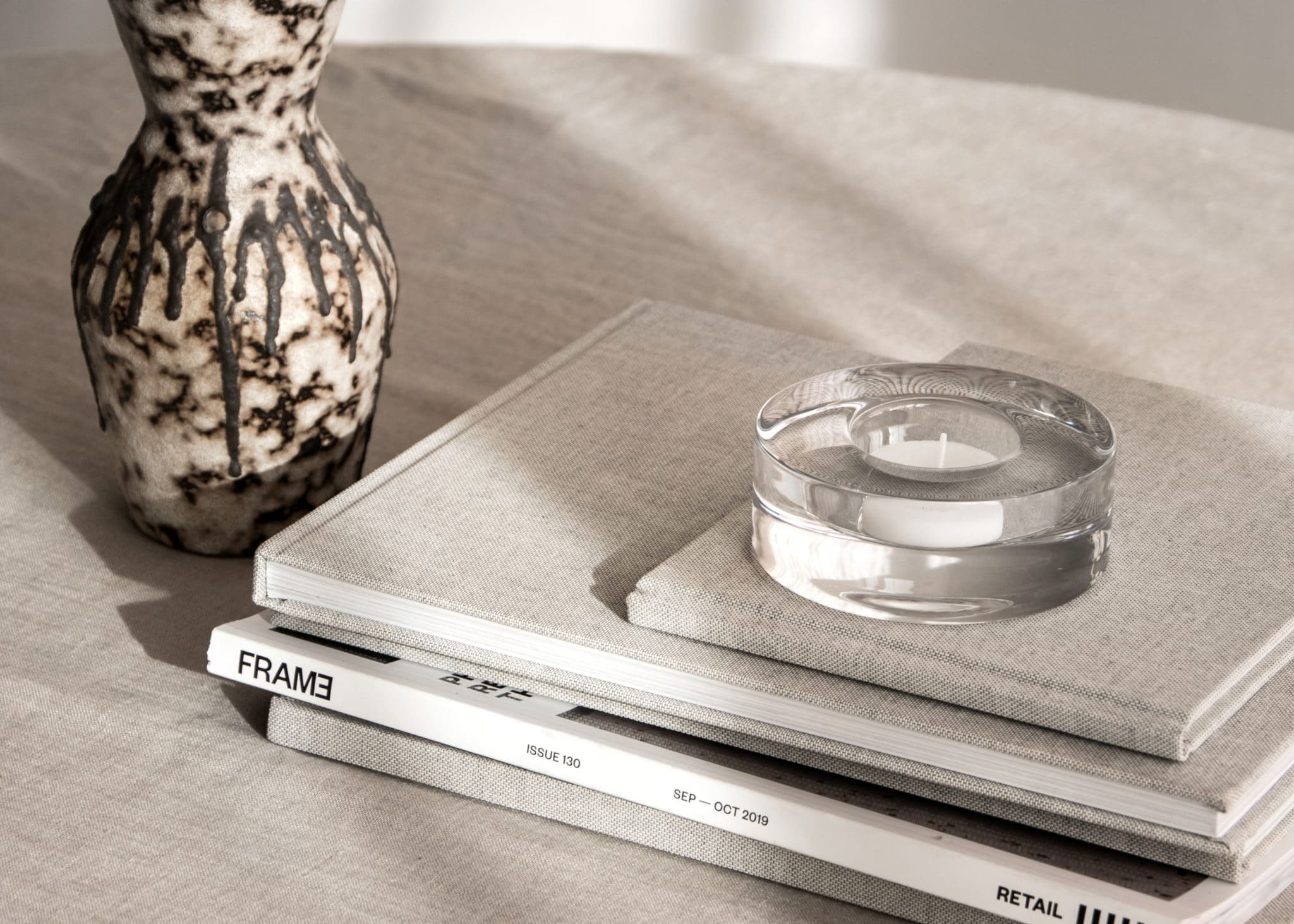 Lena Bergström | Puck candle holder | Orrefors